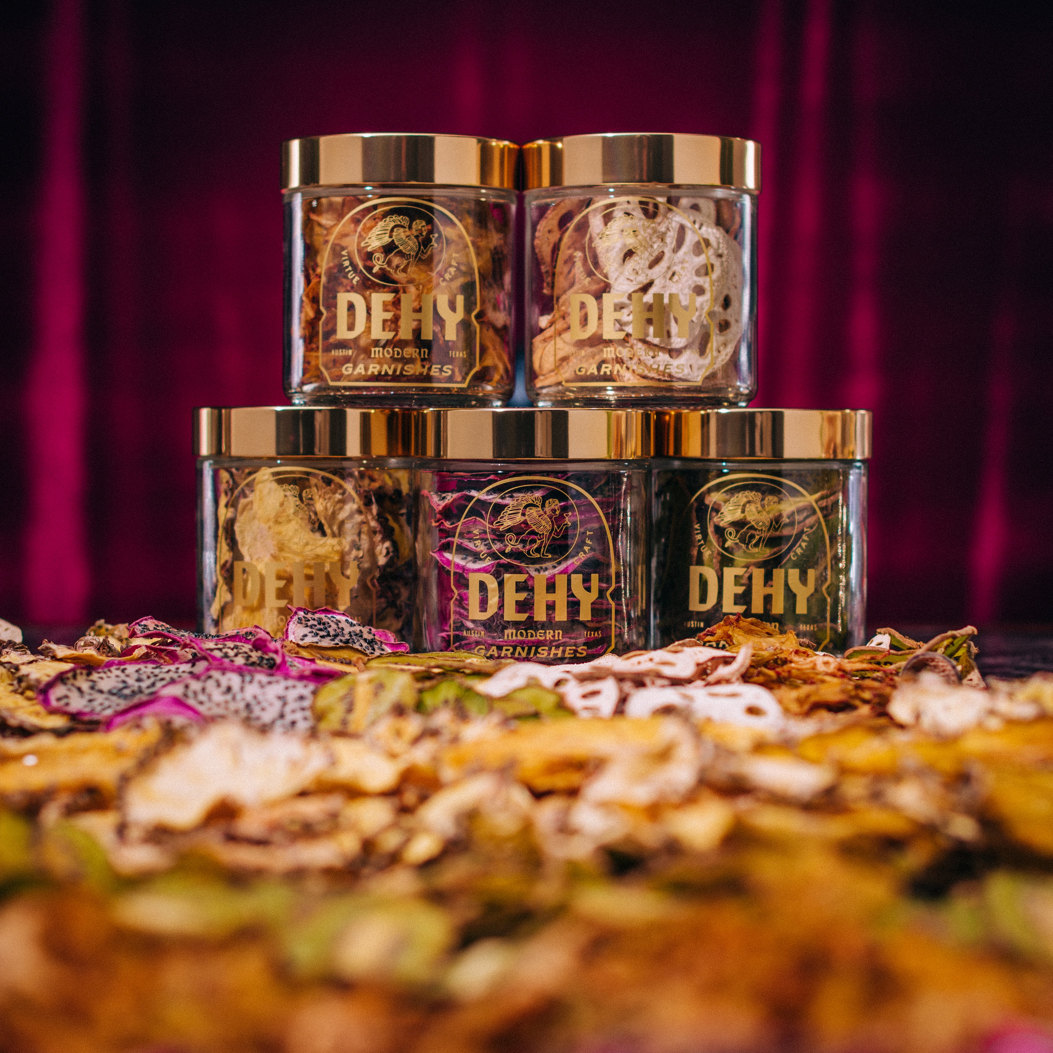 Tropical DEHY Garnishes - Dehydrated Tropical Fruit Garnishes